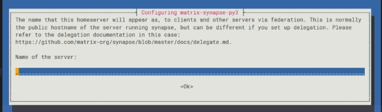 搭建Matrix的服务端Synapse · 容器